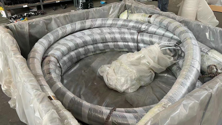 3" API 7K Flexible Hose for Oilfield Cementing with Hammer Union