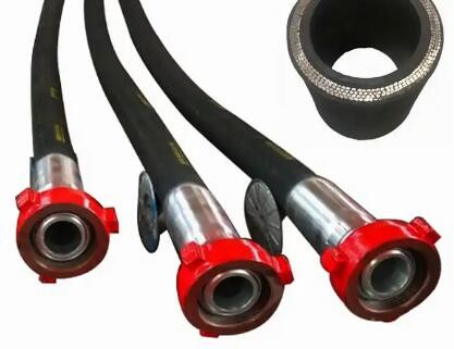 Steel Wire Coflexip Hose OEM Flexible Hose For Oil Field Well Cementing