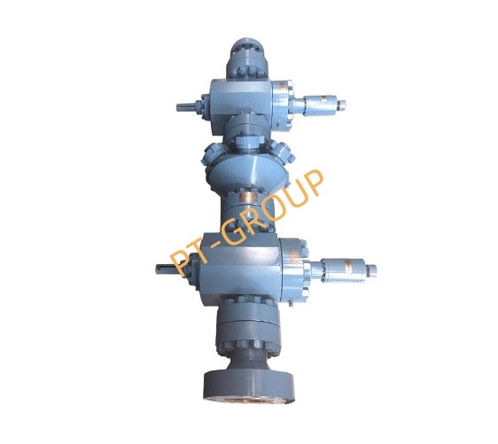 Casing Head API 6A Anti Corrosion Integraled Wellhead And Christmas Tree